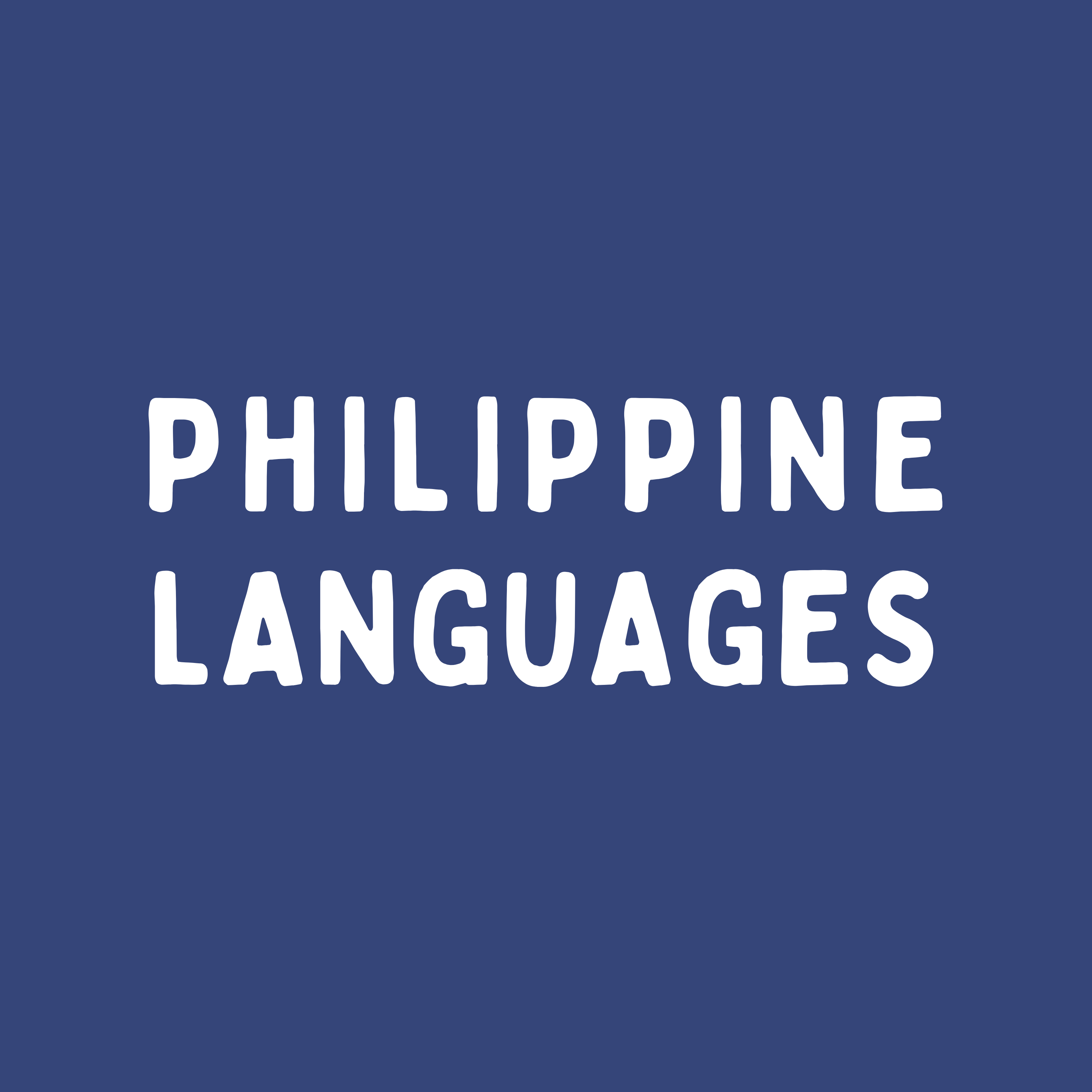 Philippine Languages – Matatas Bookshop